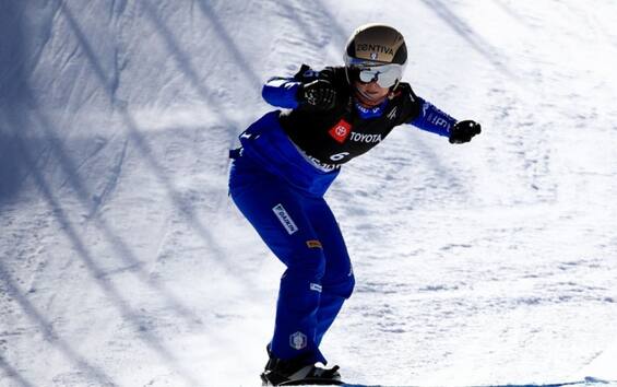 Snowboardcross, Michela Moioli seconda a Montafon. Vince Samkova | Sky Sport